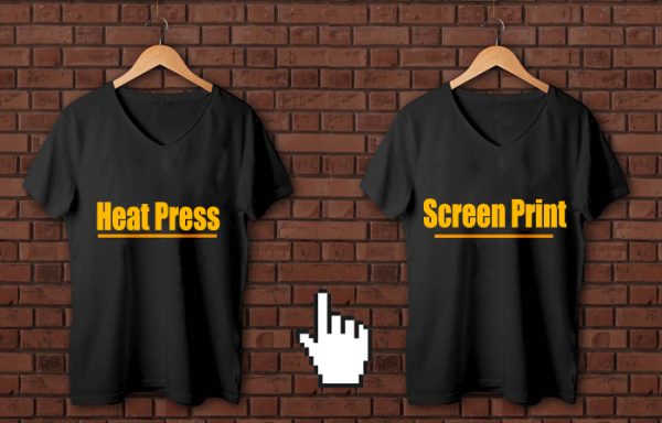 Heat Press Vs Screen Print What Is The Difference 